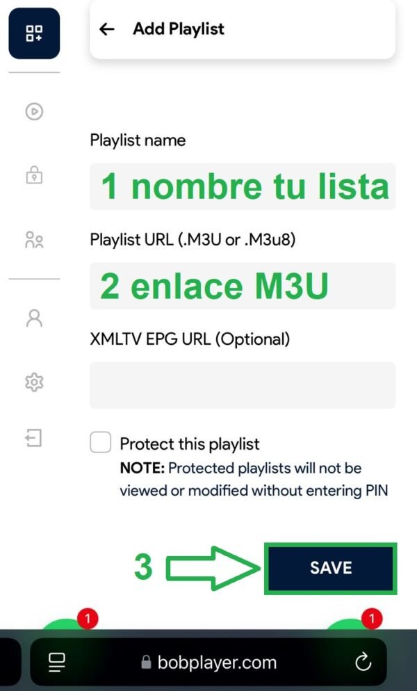 Guía Completa para Configurar la Aplicación BOB Player